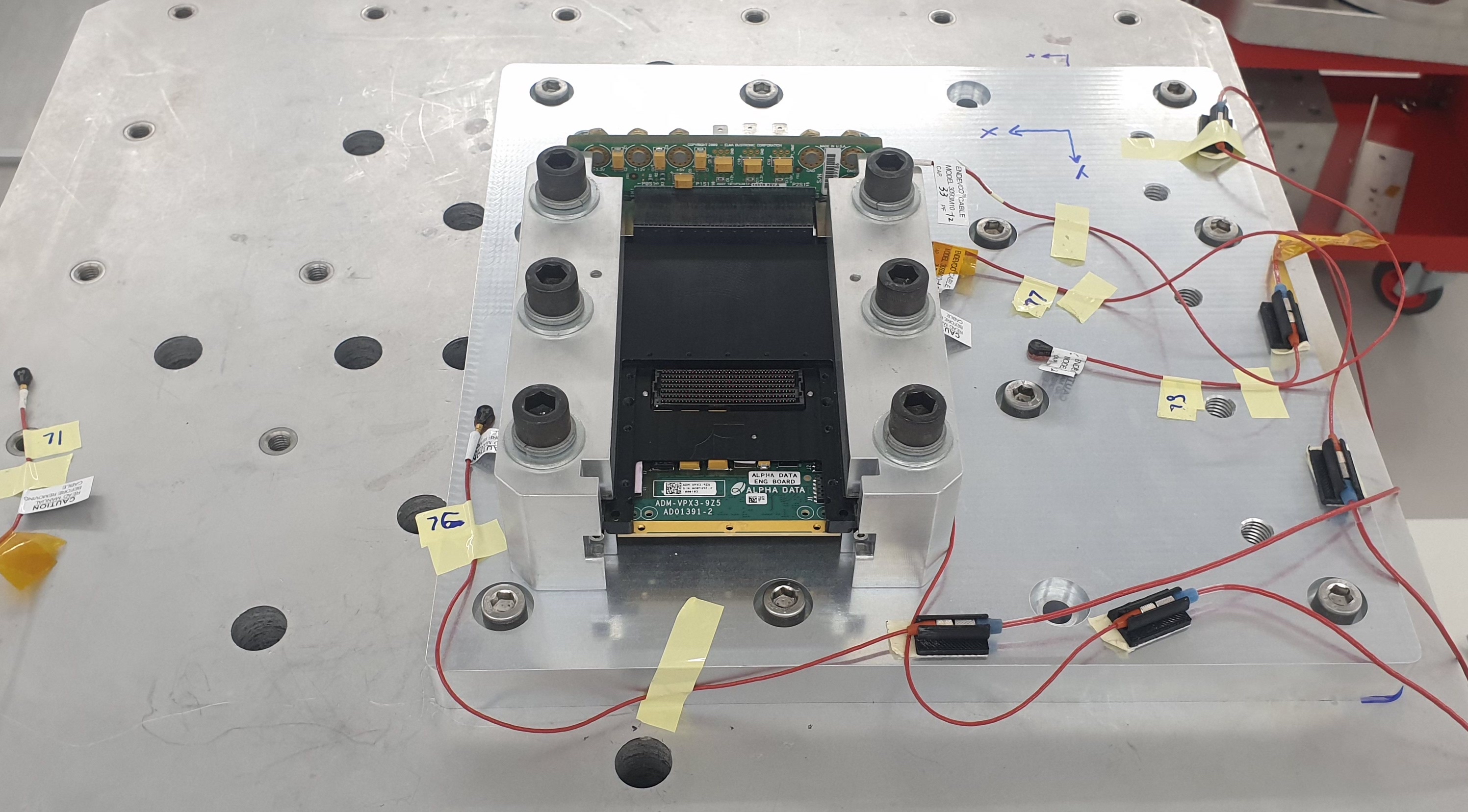 The ADM-VPX3-9Z5 passes Launch Vibration Testing at The Higgs Centre ...